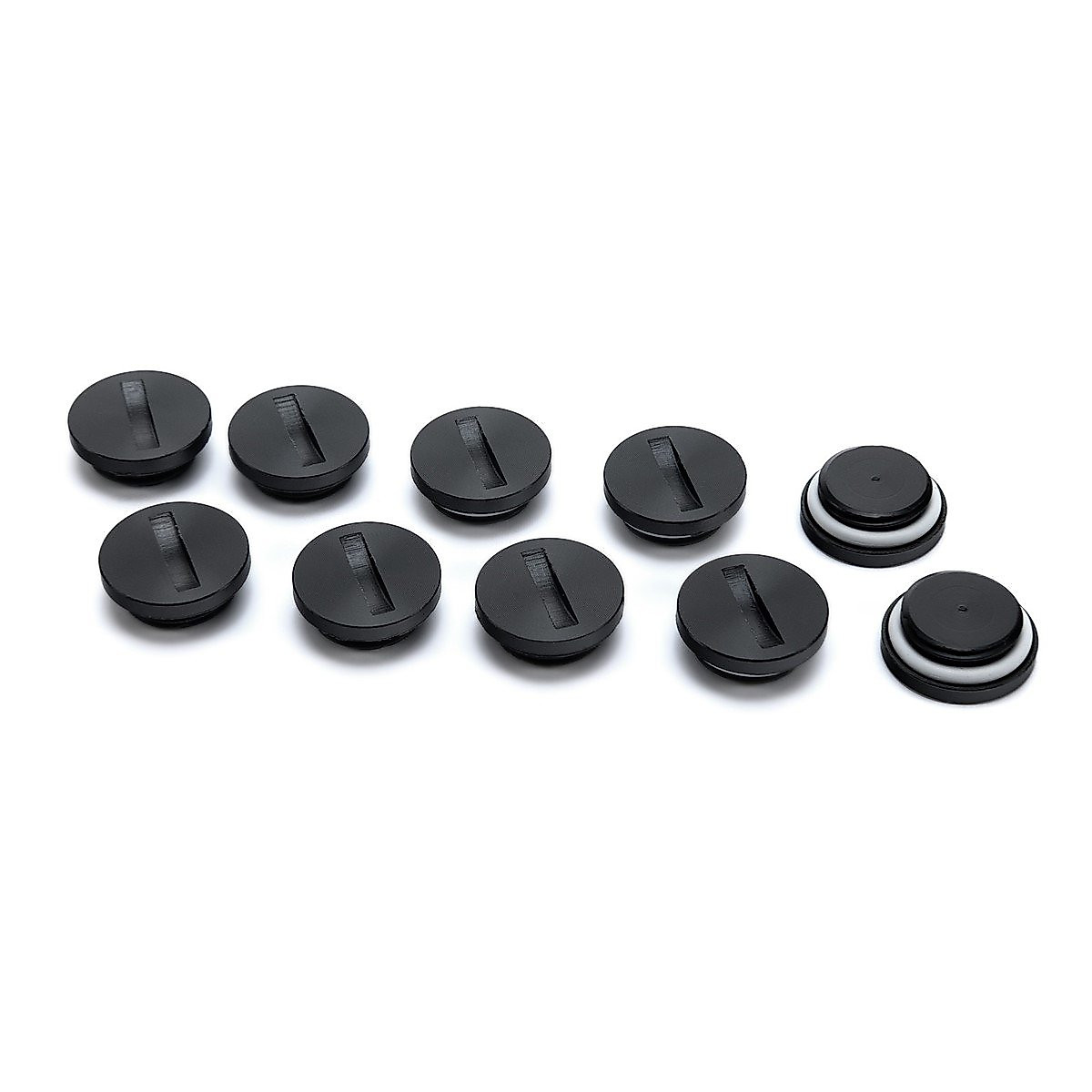 EKWB EK-Plug G1/4" Acetal, Black, 10-Pack