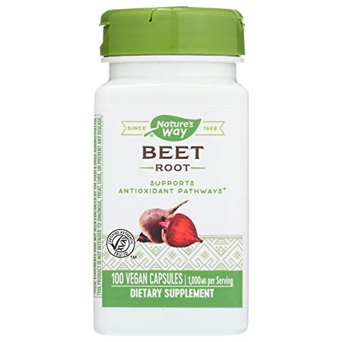 Natures Way Beet Root 100 Vegetarian capsule, 100 ct