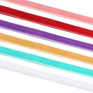 Manfnee 12PCS Velvet Choker Necklace Lace Choker Gothic Classical Choker for Women