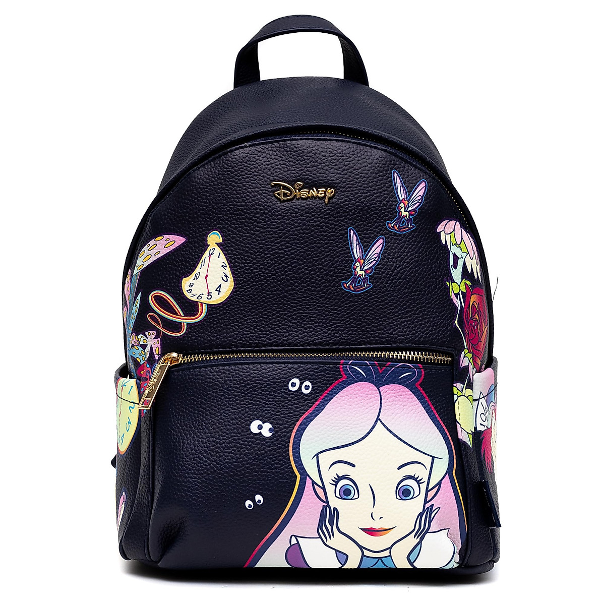 Wondapop Disney Alice in Wonderland 12" Vegan Leather Mini Backpack