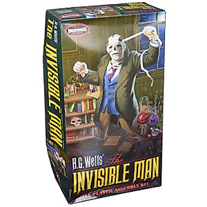 Moebius Models HG Wells Invisible Man Plastic Assembly Kit, 1/8 Scale