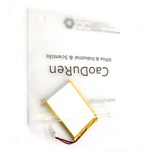 CaoDuRen MSDS Verified Part Number: 402020, Rechargeable 3.7V 120mAh Li Lipo Lithium Polymer Ion Battery Pack with 2 Pin 2.0mm JST Connector