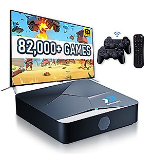 Retro Game Console Retroplay Emulator - Super Console X2 82,000+ Video Games,Emulator Console compatible 60+ Emulators,Dual System,supports 4K UHD,BT 5.0,2.4G+5G,Plug & Play Video Game Console
