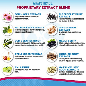 Kennel Cough Treatment & Natural Infection Medicine for Dogs & Cats - Respiratory & Cold Cough Relief - Collapse Trachea & Cat Asthma Support - Made in USA