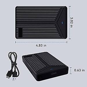 Emulator Console 4T Retro Game Console with built in 55,433 Games, Game Drive Video Game Console Preloaded with Playnite, Launchbox, Retrobat 3 Game System, HDD Hard Drive Plug and Play