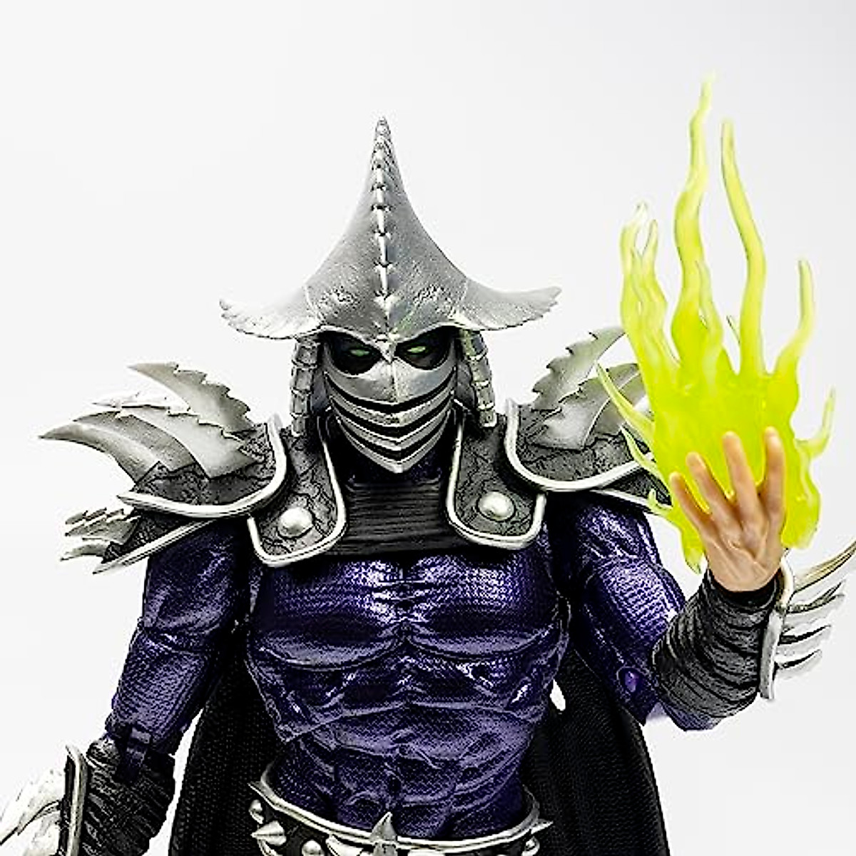 The Loyal Subjects Teenage Mutant Ninja Turtles BST AXN Limited Edition SDCC 2023 Super Shredder Glow-in-The-Dark 8-inch XL Action Figure