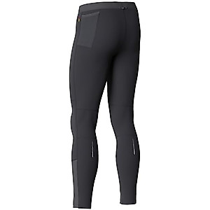 Salomon Men's Standard Cross Run Tight, Deep Black, Large