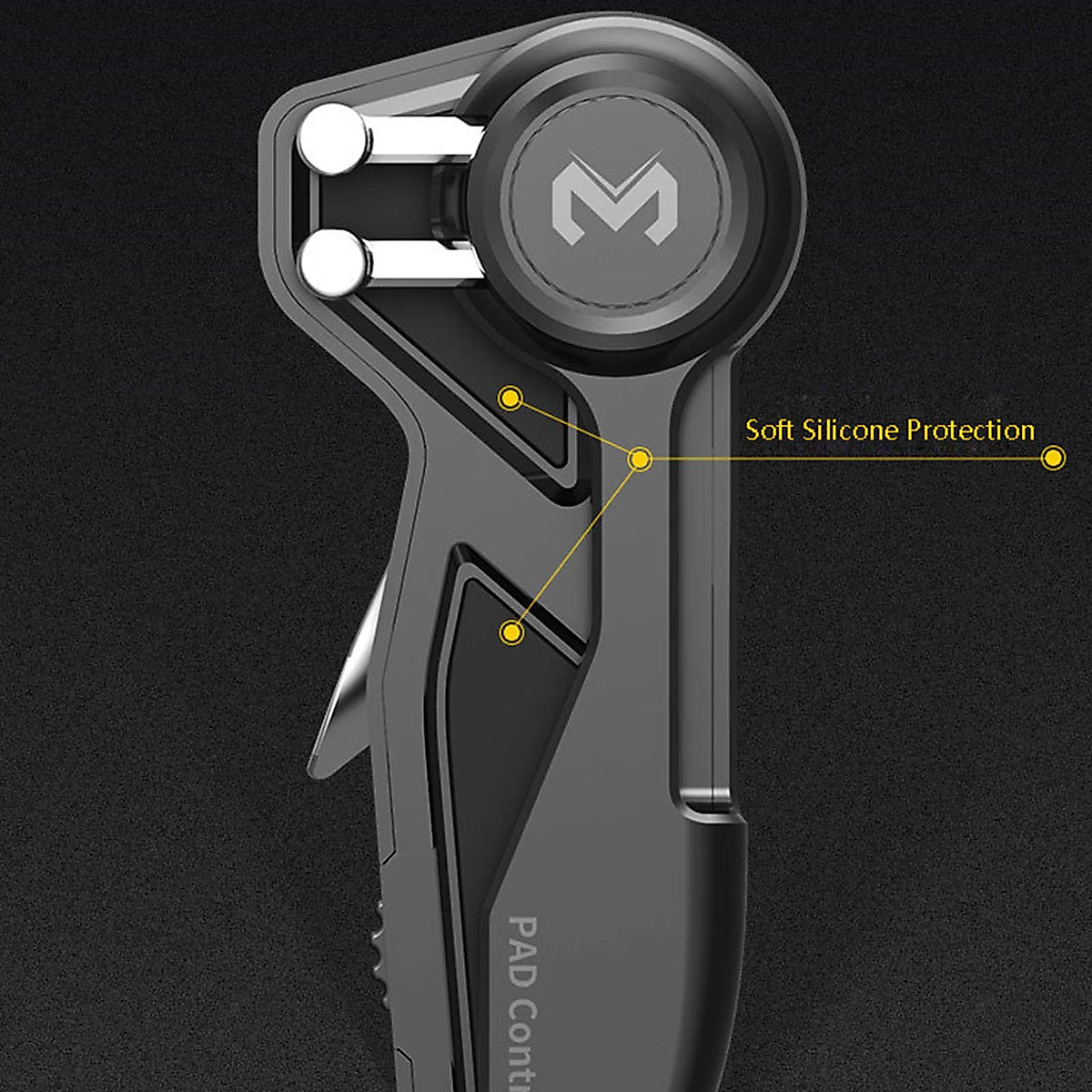 LICHIFIT Six Finger Game Joystick Trigger Handle L1R1 Shooter Fire Aim Button Gamepad Controller for iPad Tablet PUBG Game Accessories