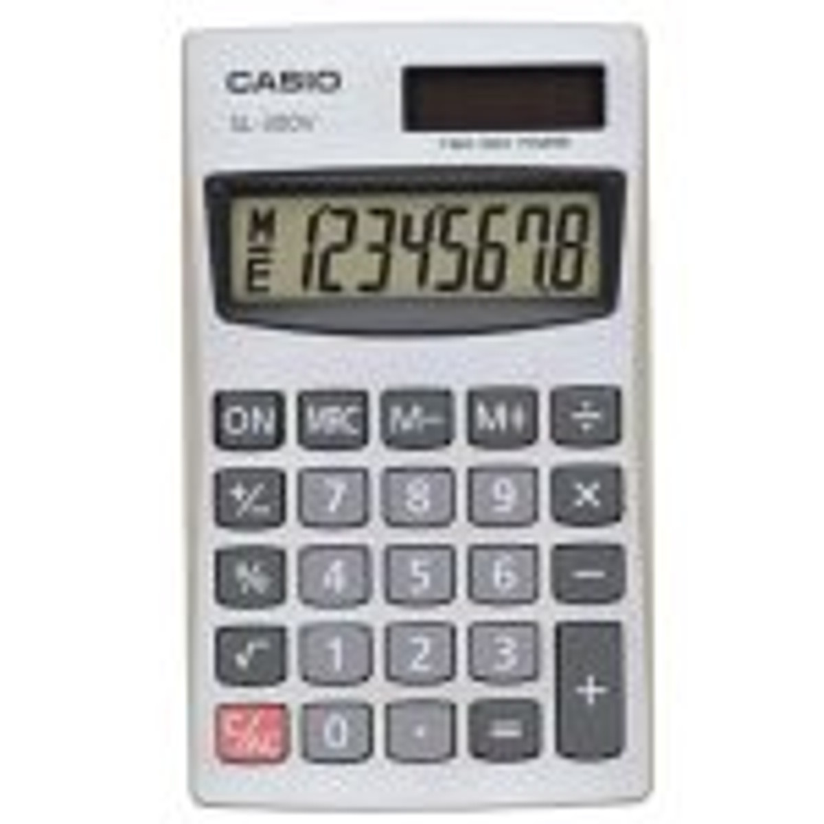 Casio(R) SL-300 Handheld Solar Display Calculator