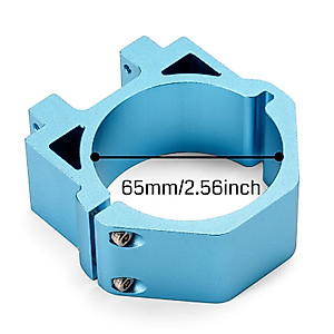 Genmitsu 65mm Diameter Aluminum CNC Spindle Holder Spindle Mount for Genmitsu 4040-PRO, 3020-PRO MAX V2, 3030-PROVer MAX CNC Machine and Genmitsu Aluminum Z Axis Assembly V2 Kits