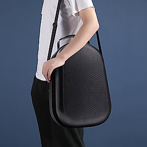 Case for Oculus Quest 2, Hard travel Case for Oculus Quest 2 VR Headset with Officaial Elite Strap,Touch Controllers Accessories,Virtual Reality Gaming Carrying Case with Silicone Face Mask,Lens Cover