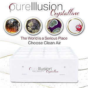 PureIllusion Scientifically Tested HEPA Filter for IQAir HealthPro Series Air Purifier - Ultra Premium Filter fits HyperHepa Module - Genuine Crystalline True Hepa Filter