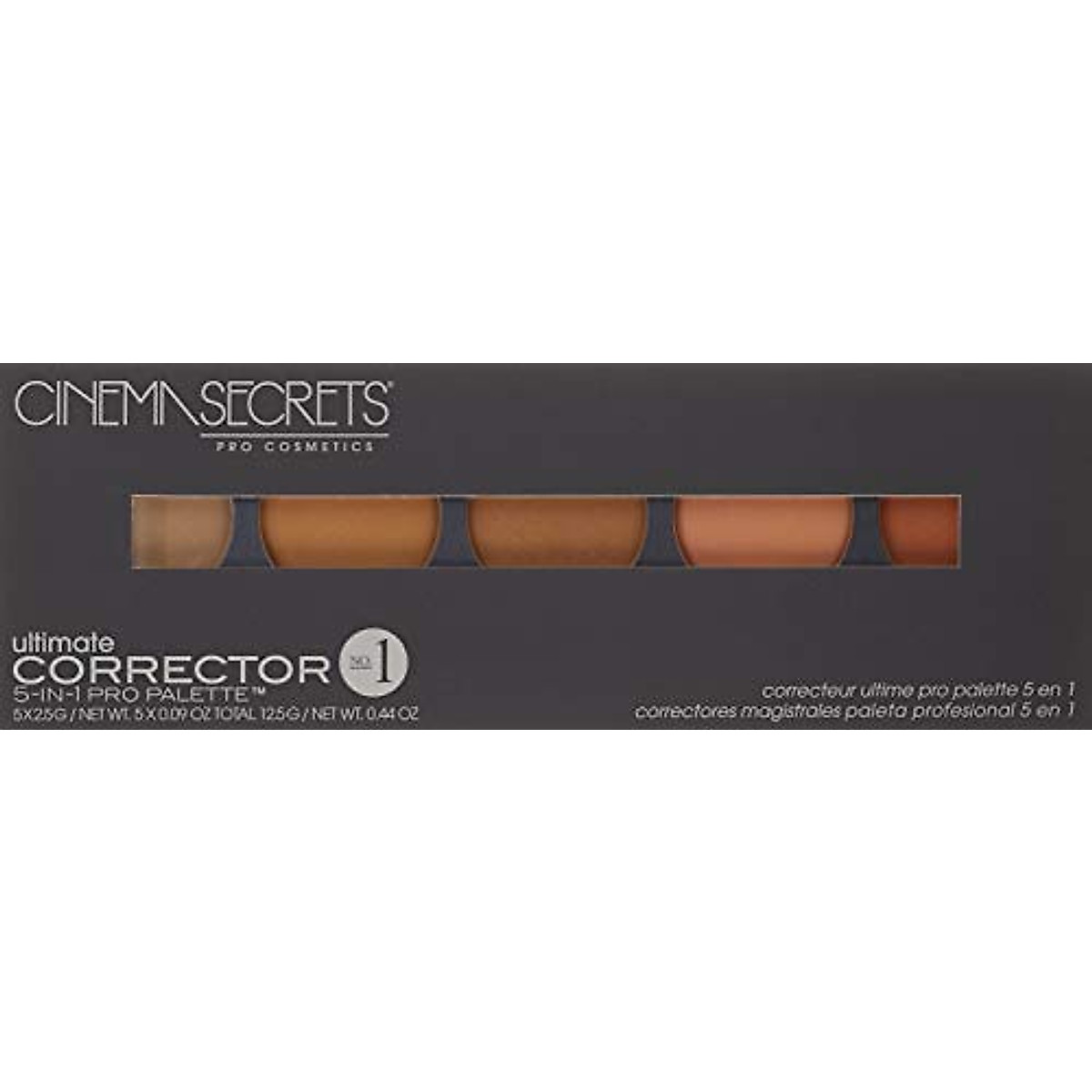 CINEMA SECRETS Pro Cosmetics Ultimate Correct Palette, #1, Skin Foundation Concealer