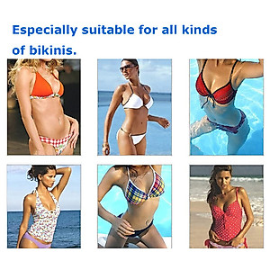 ericotry 1Pair Skin Silicone Bra Inserts Breast Chest Enhancers Push Up Booster Pads for Women Girls Underwear Swimsuits or Bikinis