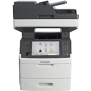 Lexmark MX711DE Laser Multifunction Printer - Monochrome - Plain Paper Print - Desktop 24TT304 (Renewed)