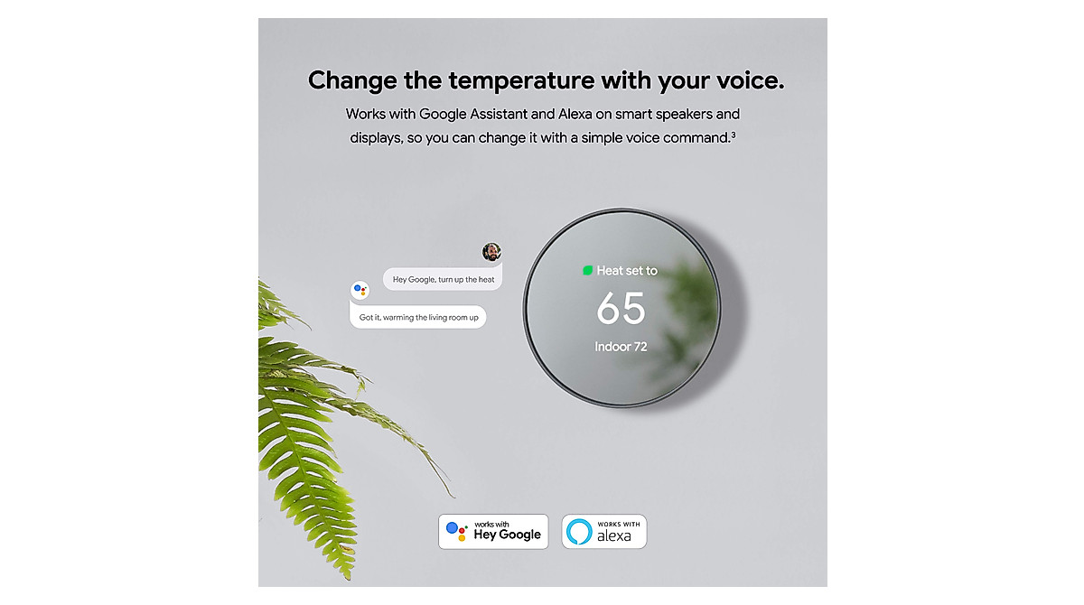 Google Nest Thermostat - Smart Wi-Fi Thermostat for Home Automation