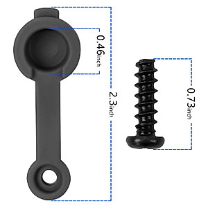 Lifetime Kayak Plugs and Screw -for Most Fathom Amped Freestyle Kayak Accessories (2 Pack