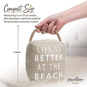 Pavilion Gift Company 72152 at The Beach Door Stopper, 5 by 6-Inch