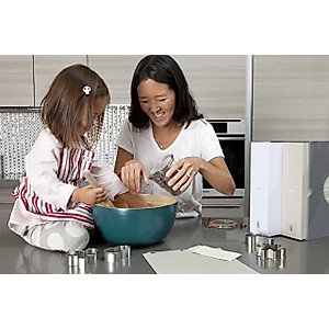 Savor | Baby + School Years Keepsake Boxes | Slate Gray - Set of 2 Custom-dyed with Cloth Covering + Acid-Free for Durability w/Full Organization System+Includes labels for customizing