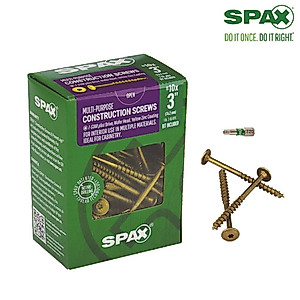 SPAX 4281020500754 10X3 MP WH INT Screw, 10 x 3 (1 lb.) Yellow