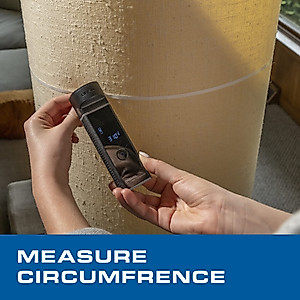 Dremel 3-in-1 Digital Measurement Tool - Includes Laser Measure, Tape Measure Attachment, Wheel Adapter Attachment - Dremel HSLM-01