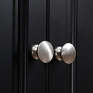 HOMCOM Rolling Kitchen Island Cart with Drop Leaf, Kitchen Cart on Wheels with Rubber Wood Top, 2 Drawers and 2 Storage Cabinets, Island Table for Kitchen, Dining Room, Black