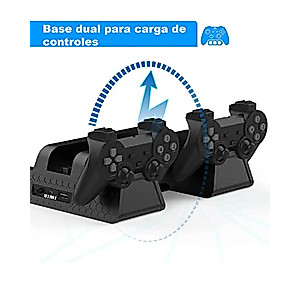Vimi Base Cooler Ps4 Normal Pro Slim Charging Controls