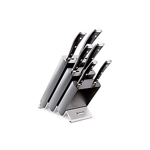 Wüsthof Classic Ikon Knife Block Set - 7 pcs - Black