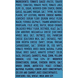 Gerber Graduates Cheese Ravioli in Tomato Sauce with Mixed Vegetables, 6.6-Ounce (Pack of 8)