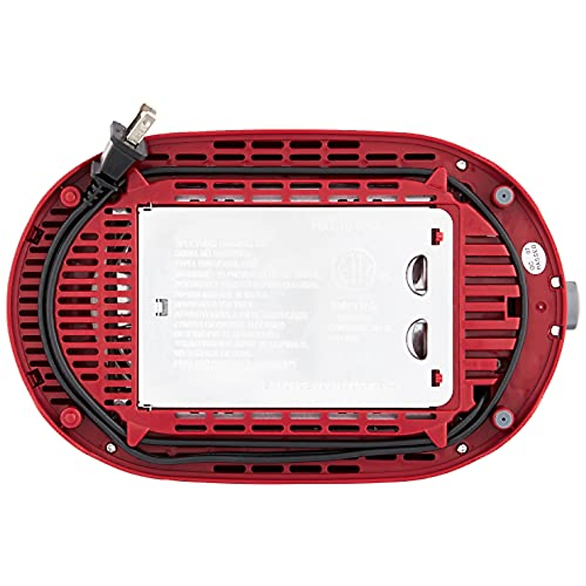 BLACK+DECKER 2-Slice Toaster, Red, TR1278RM