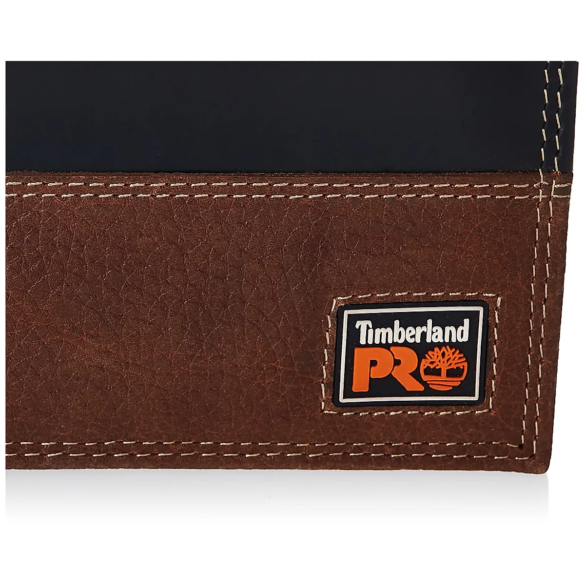 Timberland PRO mens Rfid Leather Long Bifold Rodeo Wallet With Rfid, Teak, One Size