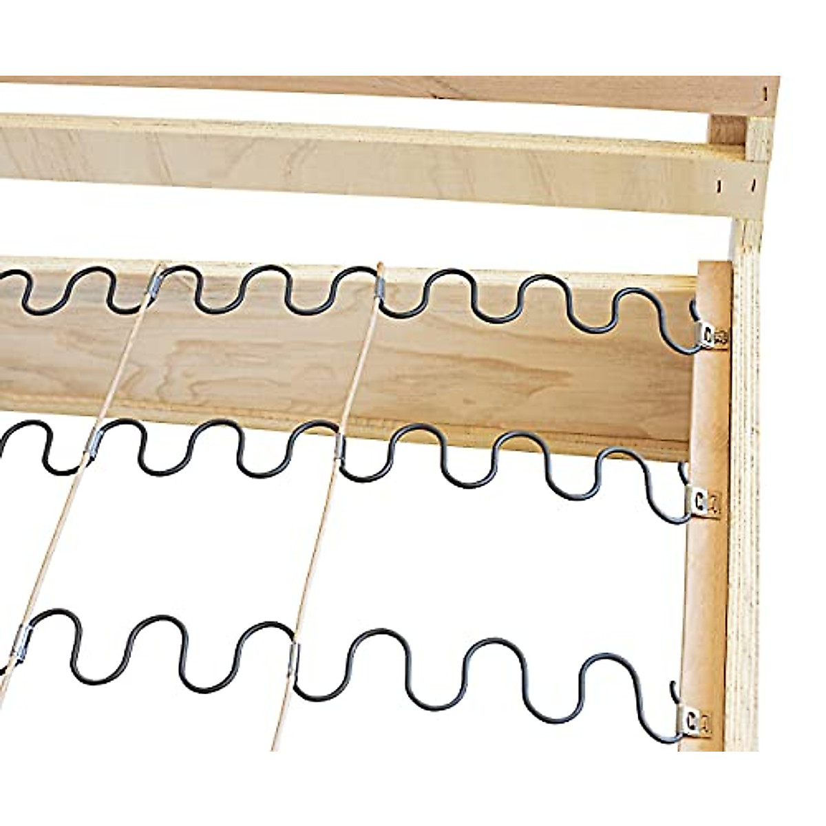 House2Home 25" Sofa Upholstery Spring Replacement, 2pk Repair Kit for Furniture Chair Couch, Includes Clips, Screws, and Instructions