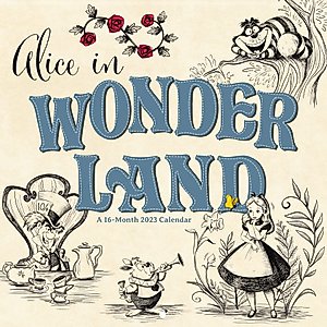 2023 Disney Alice and Wonderland Wall Calendar