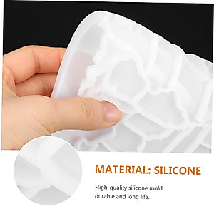 Abaodam United States Of America Silicone Mold US Map Ice Tray Popsicle Tray USA DIY Baking Mold for Christmas Independence Day Election Day