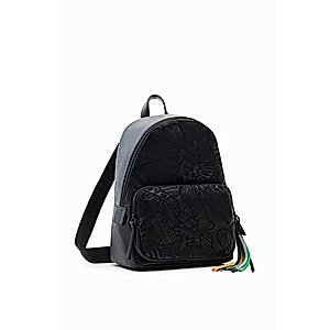 Desigual Women's Accessories PU Backpack Mini, Black, One Size