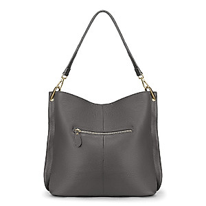 YALUXE Genuine Leather Shoulder Bag Stylish Womens Crossbody Travel Fashion Chain