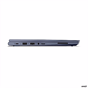 Lenovo ThinkPad C13 Yoga Chromebook Enterprise, AMD Ryzen 5 3500C, Radeon Graphics, 8GB RAM, 128GB Storage, 13.3" FHD Touch Display, Chrome OS with Chrome Enterprise Upgrade, 20UX001WUS, Abyss Blue