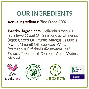 Baby Mantra Diaper Rash Ointment - EWG Verified Diaper Cream made with Natural, Hypoallergenic Ingredients - Best for Newborns, Babies, and Toddlers with Sensitive Skin - 3.4 Ounce Tube (2 Pack)