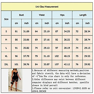 Uni Clau Women Sexy Halter Camisole Mesh Patchwork Jumpsuit See Through Bodycon Short Pants Party Club Romper Black 2XL