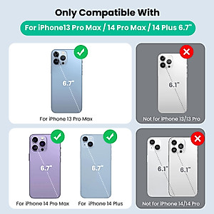 Battery Case for iPhone 14Plus/14Pro Max/13Pro Max, Powerful 8600mAh Portable Protective Charging Case,Rechargeable Extended Battery Charger Case for iPhone 13Pro Max, 14Pro Max and 14Plus (6.7 Inch)