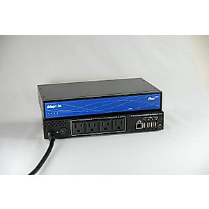 Dataprobe iBoot-PDU4A-N15, 115VAC/15A, 4 Outlets (NEMA 5-15R), 1U Rack Mount Power Strip, 7' Power Cord, Switched & Managed PDU with Cloud, Server Rack PDU, Smart Power Strip