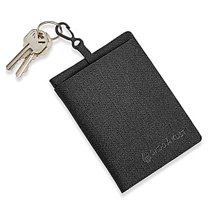 Skog Å Kust Plånbok Floating Waterproof Wallet | Perfect for Boating, Kayaking and Other Outdoor Activities | Bifold Black