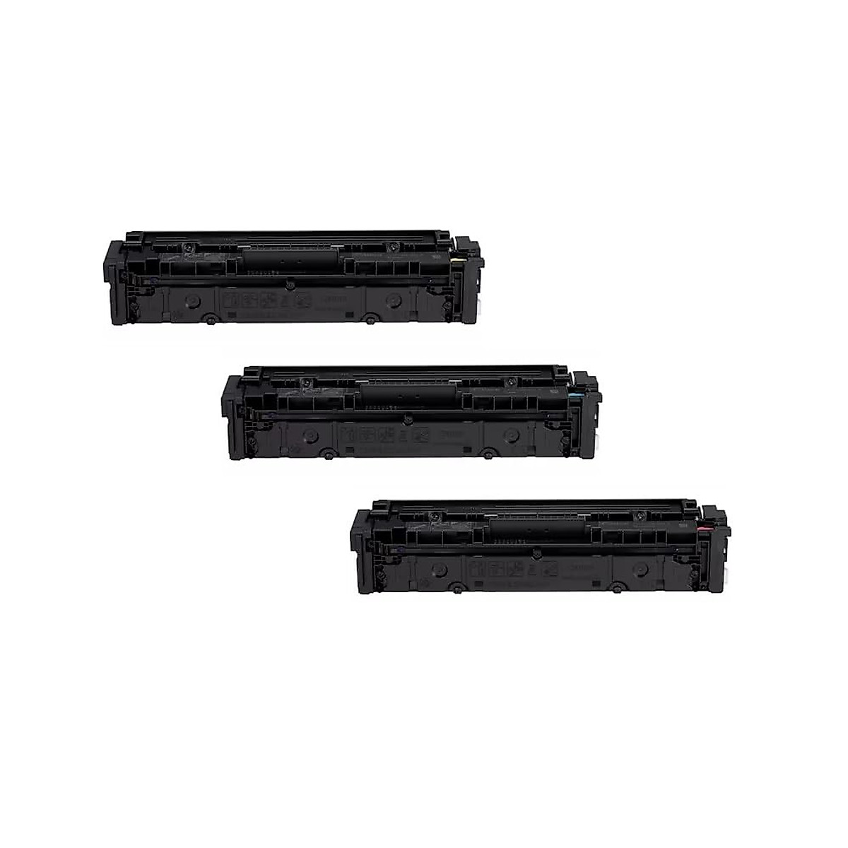 Canon Genuine 054 High Yield CMY Color Toner Cartridge Set