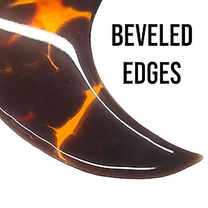 TORT Acoustic Guitar Pickguard Dreadnought D-45 & D-42 Style - Bevelled Edge Premium Quality, Authentic Style and Thickness, and Easy Installation (Hawks Bill)