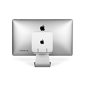 Twelve South Backpack for iMac and Apple Displays | Hidden Storage Shelf for Hard Drives and Accessories (Silver)