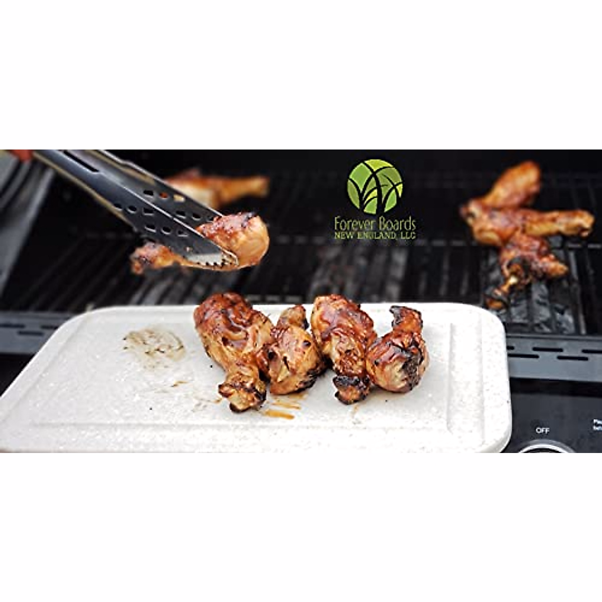 Carving Tray Reclaimed Solid Surface (I.e. Corian) Cutting Board and Serving Board