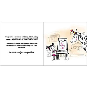 Never Let A Unicorn Meet A Reindeer! (Funny Unicorn Picture Book series For Ages 4-8)