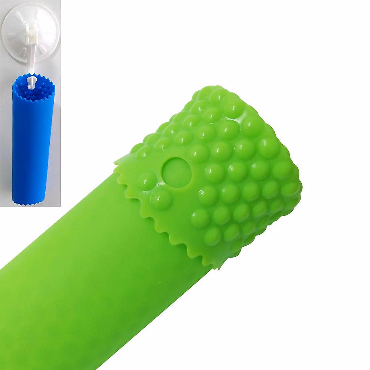 Sinnsally Garlic Peeler Skin Remover Roller Keeper,Easy Quick to Peeled Garlic Cloves with Best Silicone Tube Roller Garlic Peeling Kitchen Tool(3 Colors)