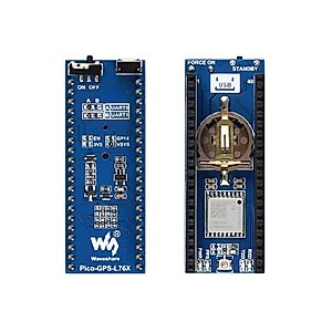 Waveshare L76B GNSS Module for Raspberry Pi Pico GPS/BDS/QZSS Support