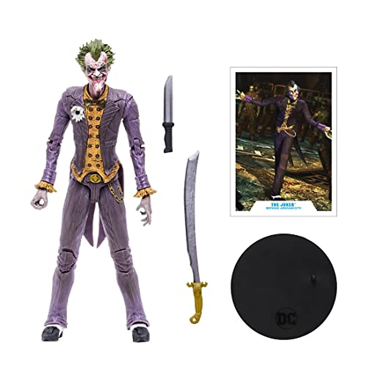 McFarlane Toys - DC Gaming 7IN Figures WV8 - The Joker (Infected)